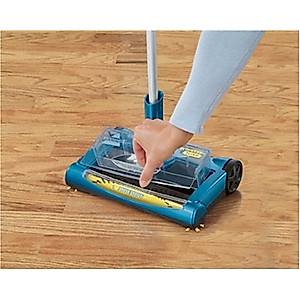 Bissell Perfect Sweep Turbo Powered Triple Brush Sweeper, 28801, Blue