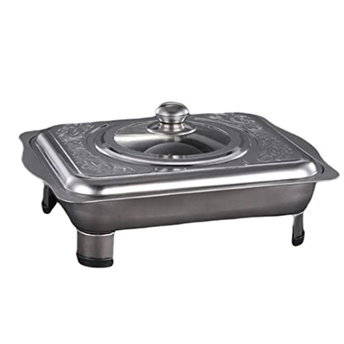 Cabilock Chafing Dish Buffet Set Stainless Steel Buffet Dish Rectangular Chafing Food Tray Chafer Pan with Lid Steam Table Pan for Wedding Parties Banquet Catering Events Food Warmer