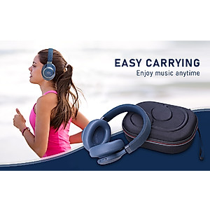 XANAD Hard Case for Sony WH-CH520 or WH-CH510 or JBL Tune 510BT, Tune 660 BTNC, Tune 560BT, Tune 500BT, Live 460NC, E45BT Bluetooth Wireless Headphone- Tavel Storage Bag