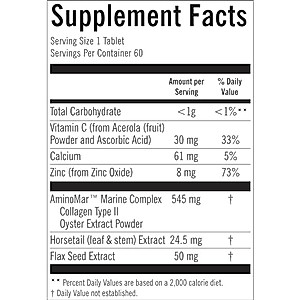 Viviscal Men's Hair Growth Supplements for Thicker, Fuller Hair Clinically Proven with Proprietary Collagen Complex, 60 Tablets - 1 Month Supply