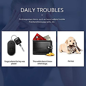 Smart Mini Wireless Bluetooth 4.0 Anti Lost Tracker Alarm Key Finder GPS Locator Triangle Bluetooth Anti-Lost Device for Pet Dog Cat Keys Wallet Bag Kids, 1Pcs Pink