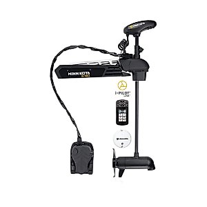 Minn Kota 1368830 Ultrex Freshwater Cable & Electric-steer Bow-Mount Motor with Universal Sonar 2, Digital Maximizer & i-Pilot Link GPS, 112 lbs Thrust, 45" Shaft