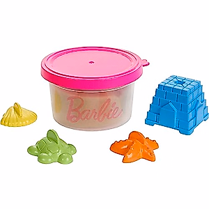 Barbie Dreamhouse Adventures Chelsea Doll & Tiki Hut Playset with Moldable Sand, Hammock & Accessories, Blonde Small Doll