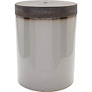 Artistic Weavers Andalusia Garden Stool, Medium Gray