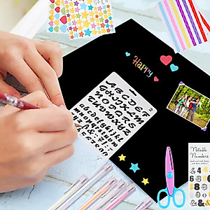 COMBIUBIU Scrapbooking Supplies for our adventure book, Travel Journal,Wedding Planner, Memory Book,Guest Book,Scrapbooking Kit,Scrapbooking Tools for Photo Ablum Scrapbooking and Card Making