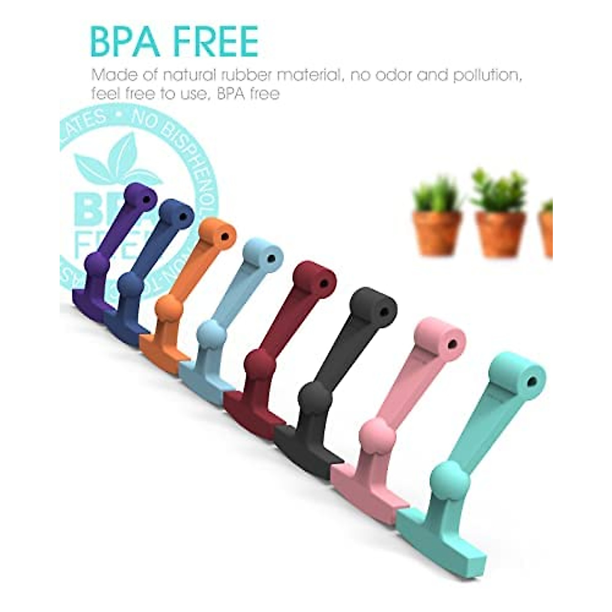 ALIENSX Universal Replacement Lid Latches for Yeti Tundra and Roadie Coolers, Durable Rubber T-Latch Design, Helps Save Fingers/Knuckles, fits Yeti, RTIC & Other Related Coolers (Aqua)