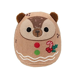 Squishville by The Original Squishmallows Holiday Calendar - 24 Exclusive 2” Festive Squishmallows - Seasonal Toys for Kids and Preschoolers - Ages 3+