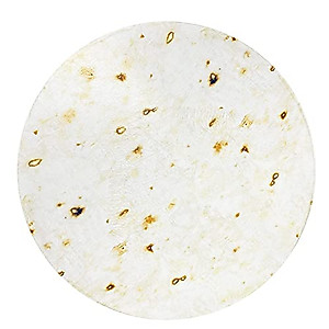 Tortilla Swaddle Blanket Throw Taco Blanket for Newborn Toddler Dog Cat,285 GSM Soft Flannel Wearable Wrap Blanket Funny Gift for Baby Shower