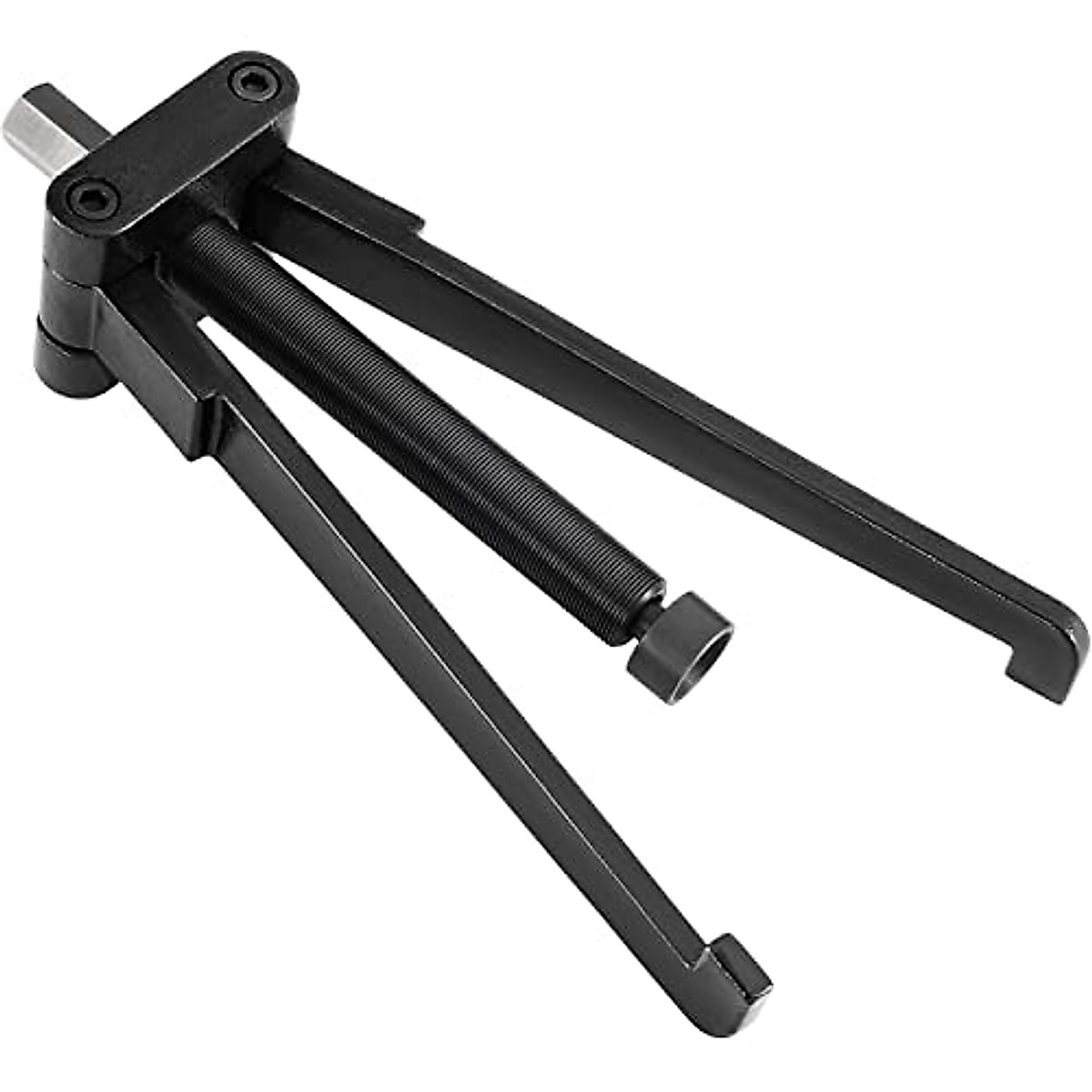 VEVOR Lower Bearing Carrier Puller, Compatible with Yamaha, Johnson, Evinrude, Honda, Mercury, Robust Steel Marine Lower Bearing Puller with Adjustable Arms, Works for Lower Carrier Bearing Removing , Black