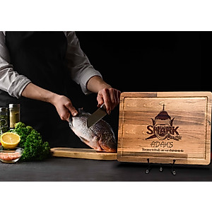 Personalized Shark Charcuterie Board, Custom Engraved Shark Cutting Board, Because No One Can Say Charcuterie Serving Board, Halloween Christmas Customizable Shark Cheese Boards