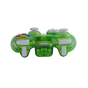 Wireless Game Controller Compatible with Xbox 360 Console Slim and PC Windows 7/8/10 blue (Green)