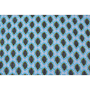 African Fabric 6 Yards BintaRealwax 100% Polyester Ankara Fabric for Party Dress 6198