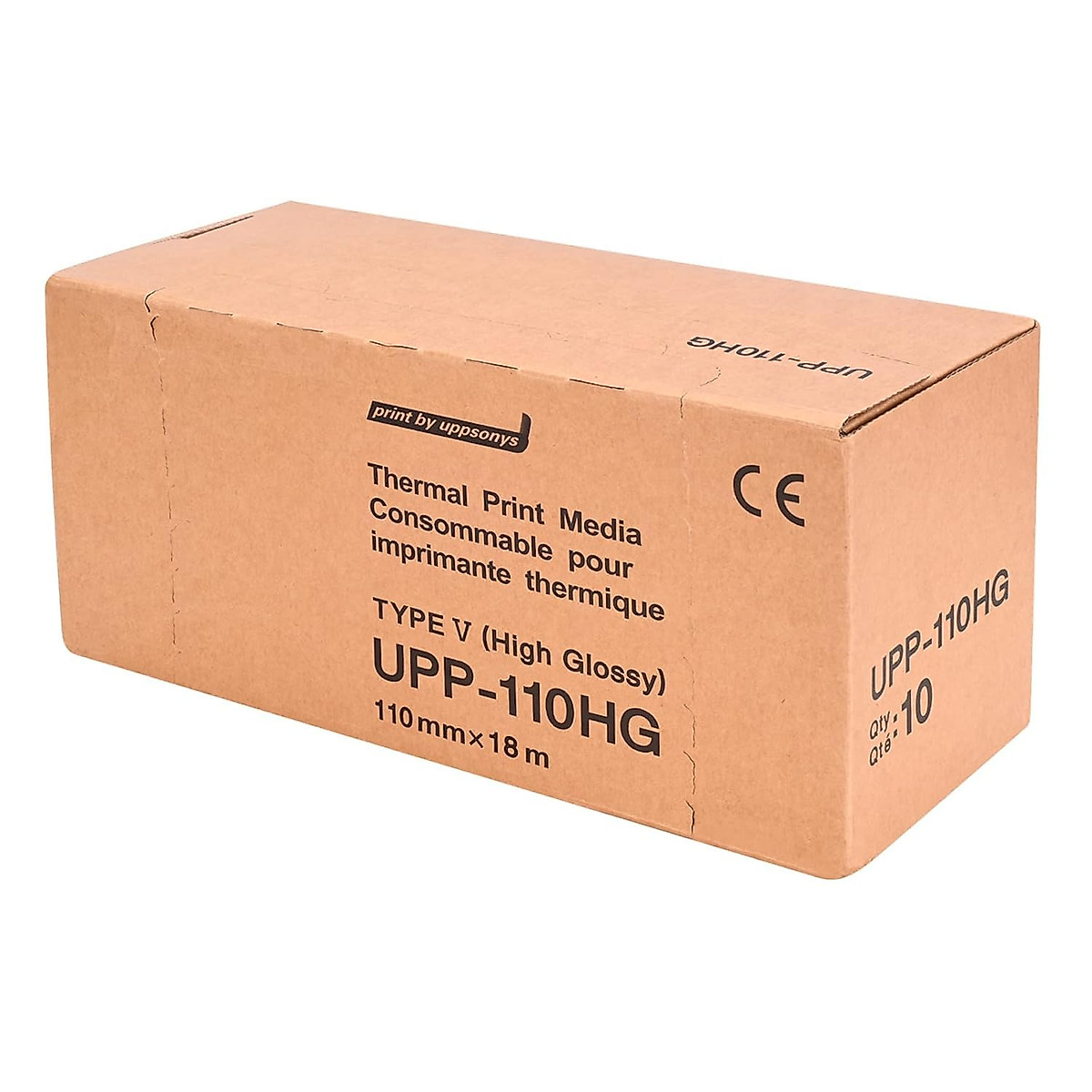 Compatible Upp110hg Ultrasound Paper for Printer,Upp-110hg Type V High Gloss Thermal Print Film/Media 10 Rolls