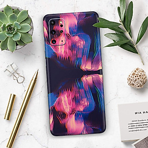 DesignSkinz Liquid Abstract Paint Remix V79 Protective Vinyl Decal Wrap Skin Cover Compatible with The Samsung Galaxy S20 (Screen Trim & Back Glass Skin)