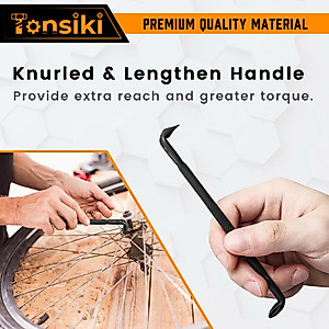 Tonsiki 2PCS Right Angle Offset Screwdriver Set, 90 Degree Z-Type Double End Screwdriver with Phillips and Slotted, Bent Low Profile Screwdriver, 15mm Flat Elbow Design for Tight Narrow Space