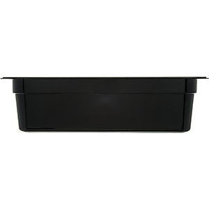 Carlisle FoodService Products 10402B03 StorPlus High Heat Food Pan, 6" Deep, Full Size, Black