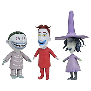 Diamond Select Toys The Nightmare Before Christmas Best of Series: Lock, Shock and Barrel Action Figure, Multicolor