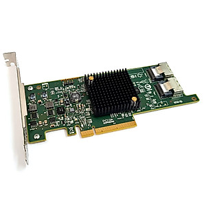 LSI Logic Controller Card LSI00301 SAS 9207-8i 8Port Internal SAS/SATA 6Gb/s PCI Express Single Retail