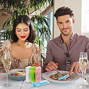 7Pcs Double Head 50pcs/Box Dental Floss Interdental Toothpick Brush Teeth Stick Dental Oral Care Toothpicks