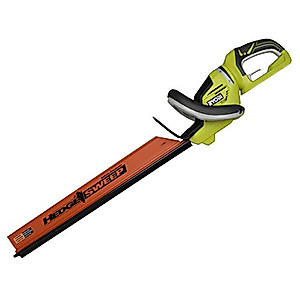 RYOBI RY40602 40 Volt 24-inch Hedge Trimmer w/Rotating Handle (Bare Tool) (Renewed)