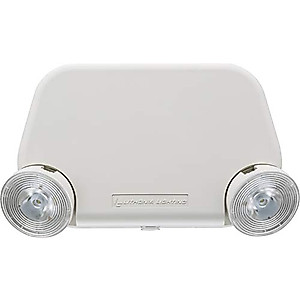 Lithonia Lighting EU2L M12 LED Emergency Light, standard T20 Compliant, Generation 3, 277 volts, White