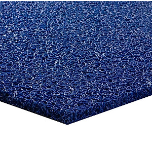 American Floor Mats Vinyl Mesh Heavy-Duty Entrance Green 3' x 6' Scraper Mat Without Backing/Borders - Drainable