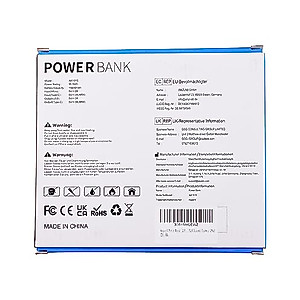 AsperX, Power Bank, 15000mAh, 2-Pack, Rechargeable Battery Pack for Heated Vest, Jackets, USB-C Out and in, Dual USB A, External Battery Pack for iPhone, Samsung, Android, and More