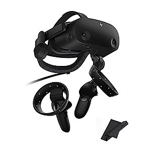 2022 Newest HP Reverb G2 Virtual Reality Headset V2 Version, Black, W/ Silmarils Lens Wipes