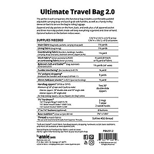 Annie Ultimate Travel 2.0 Pattern