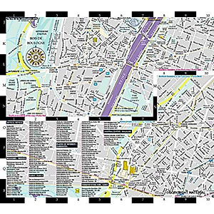 Streetwise Paris Map - Laminated City Center Street Map of Paris, France (Michelin Streetwise Maps)