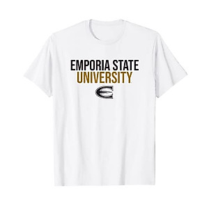 Emporia State University ESU Hornets Stacked T-Shirt