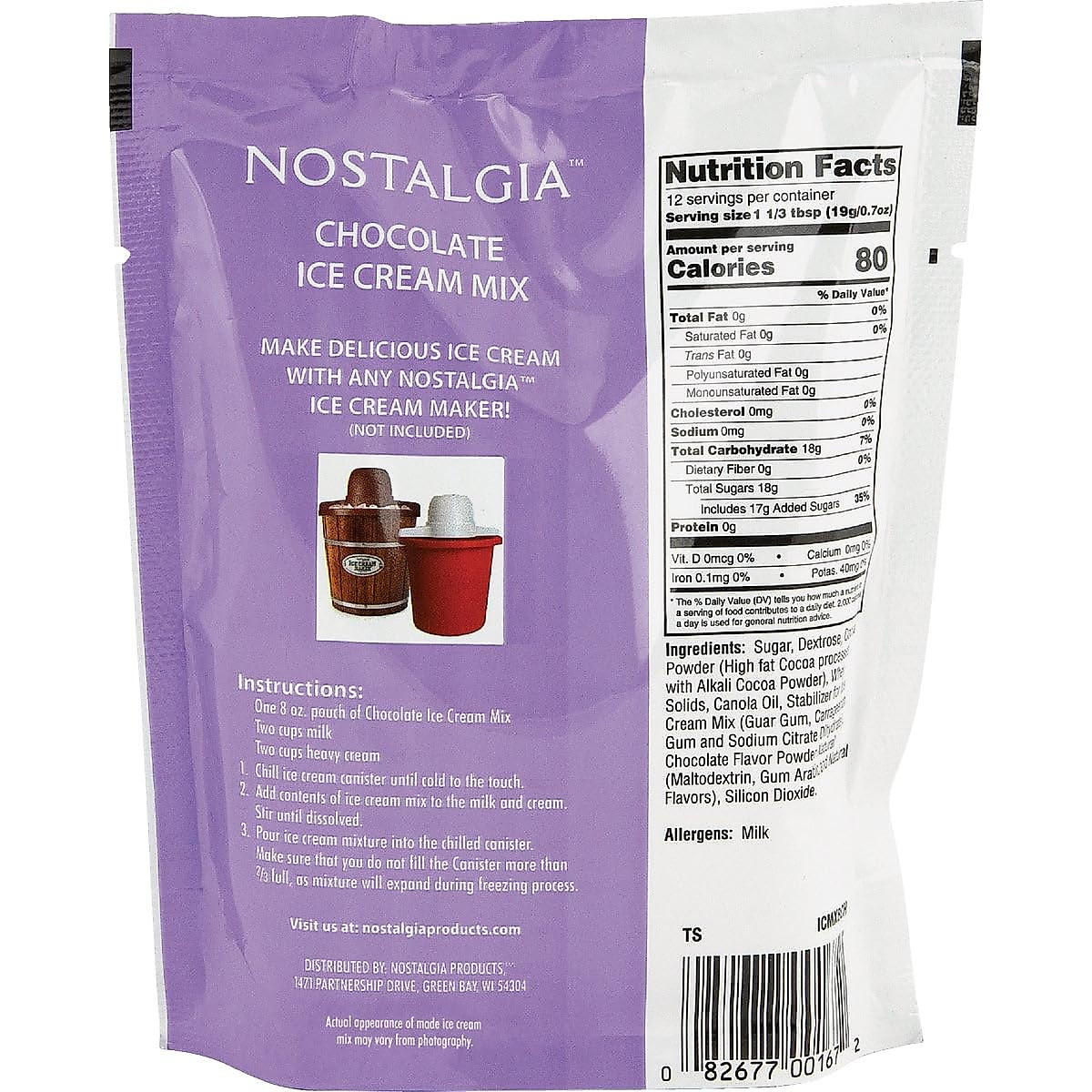 Creamy Chocolate Ice Cream Mix