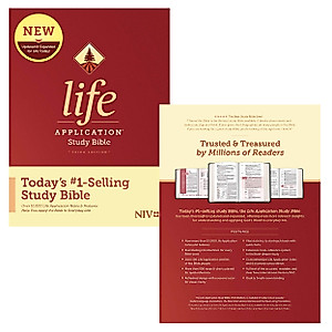 NIV Life Application Study Bible, Third Edition (Hardcover) Tyndale NIV Bible with Updated Notes and Features, Full Text New International Version