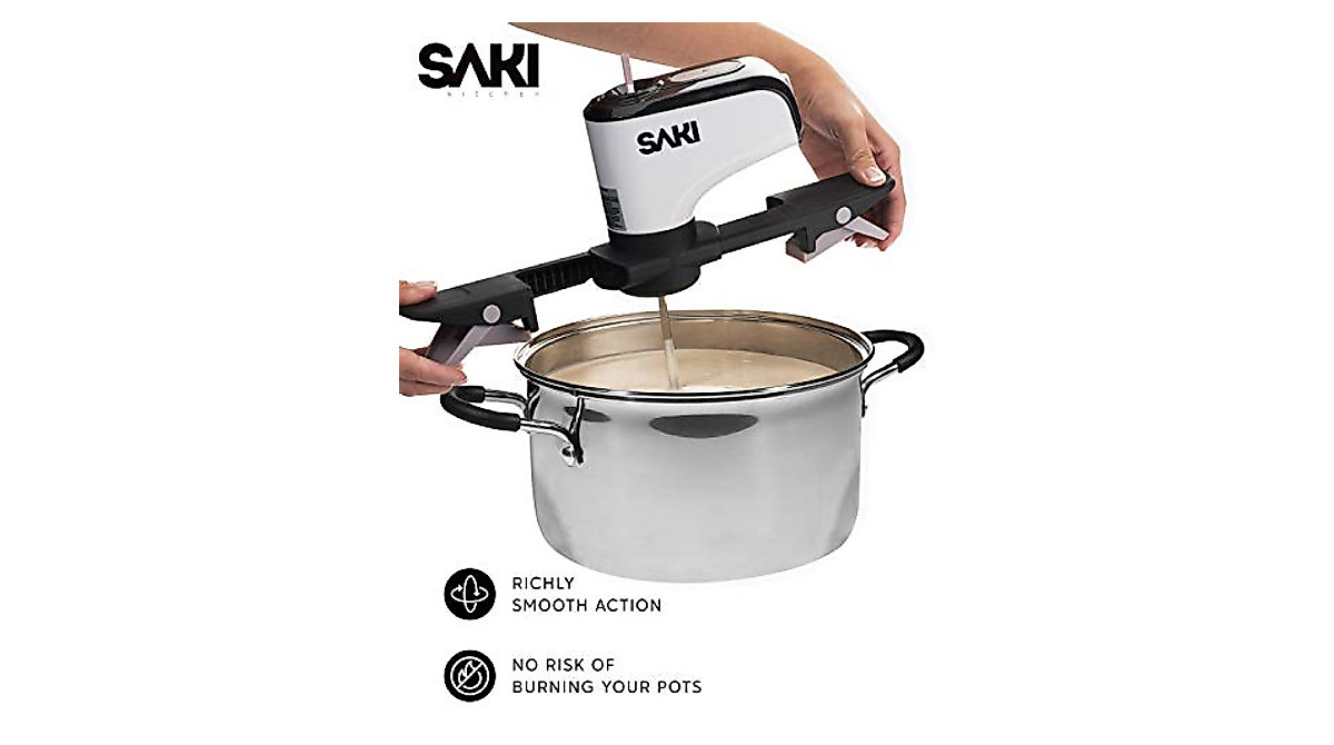 SAKI Automatic Pot Stirrer - Hands-Free, Adjustable & Rechargeable ...