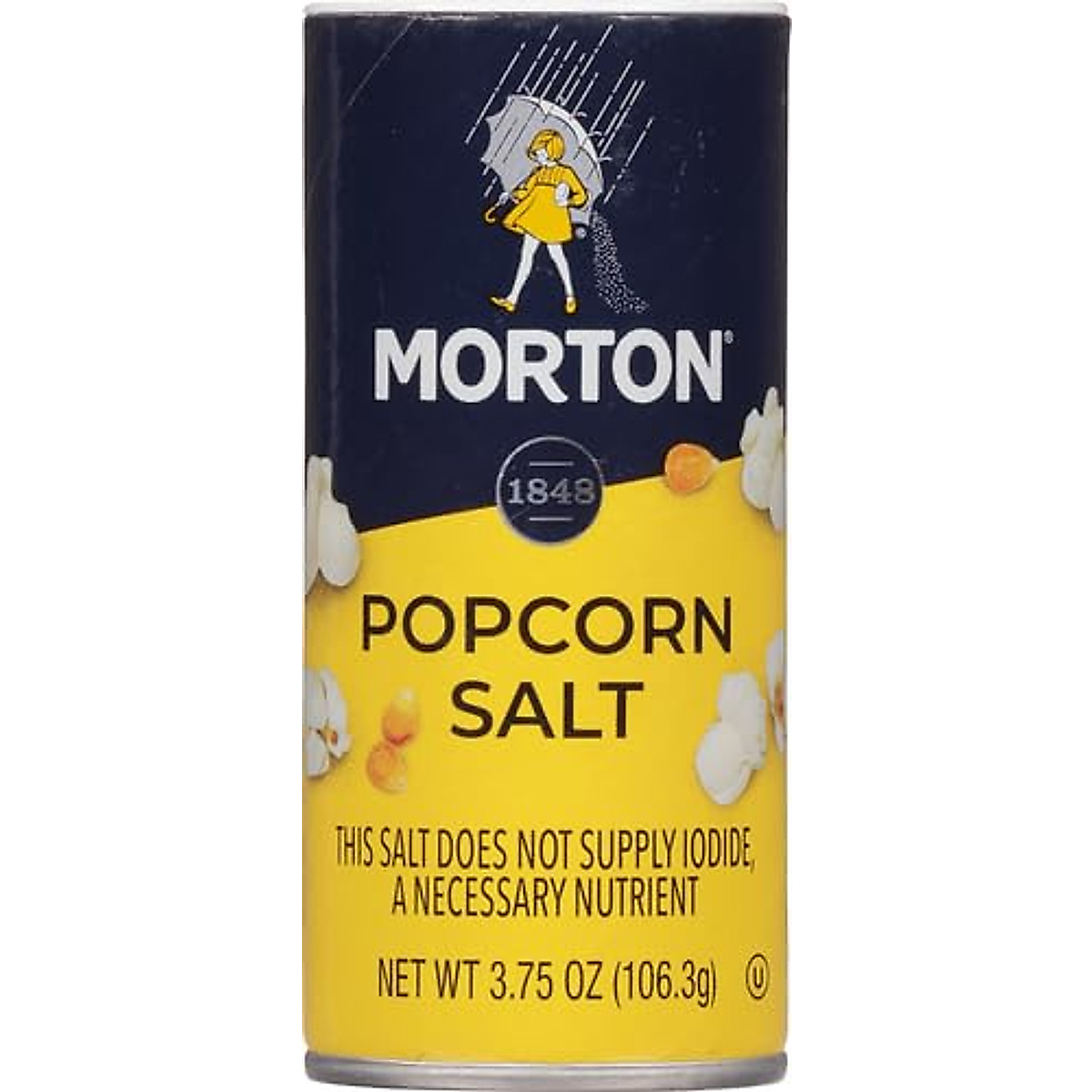Morton Popcorn Salt, 3.75 Ounce
