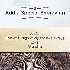 South Bend Woodworks Whimsical Character or Sports Icon Personalized Wooden Name Peg Puzzle