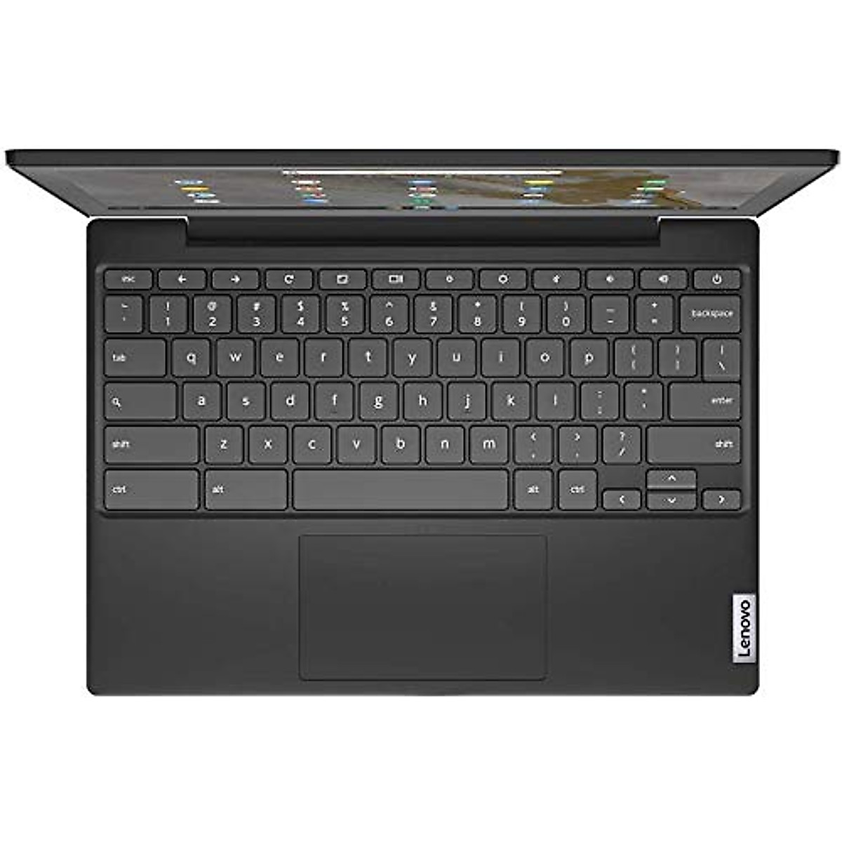 Lenovo Chromebook 3 11.6 inches HD Laptop, Intel Celeron N4020, 4GB RAM, 32GB eMMC, Chrome OS, Onyx Black (Renewed)
