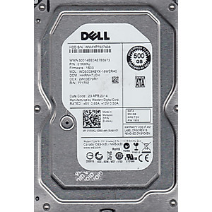 WD5003ABYX-18WERA0, DCM HHRNHTJCH, Dell 500GB SATA 3.5 Hard Drive