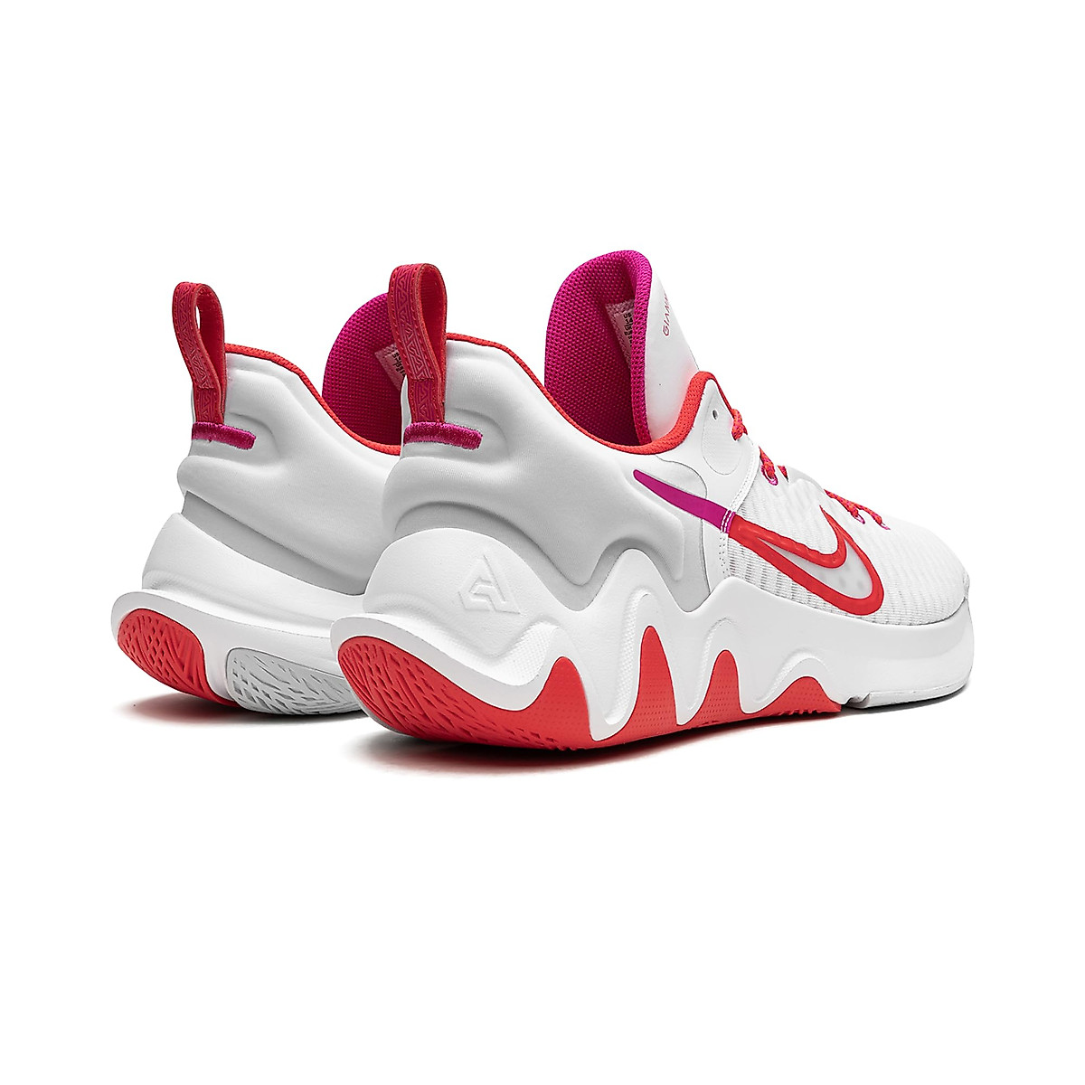 Nike Giannis Immortality Mens Shoes Size 13, Color: White/Red