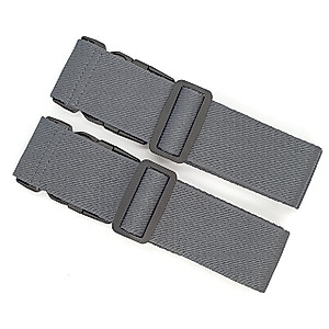 ONE K 2PCS Topper/Memory Foam Mattress Packing Straps for Moving or Storage (100" x 2", Line Navy)