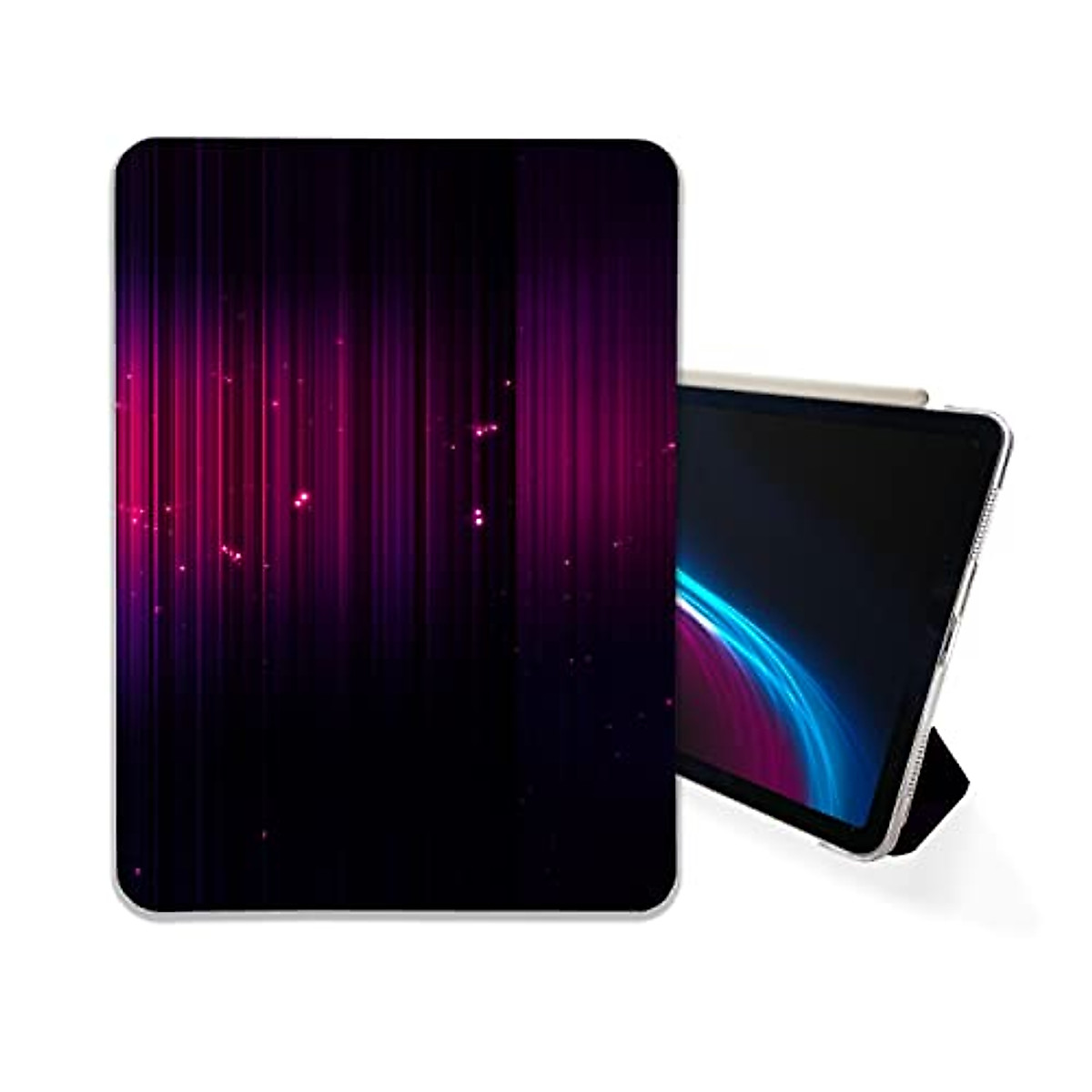 Trendy Abstract Art Pink case Compatible with iPad Mini Air Pro 7.9 8.3 9.7 10.2 10.9 11 12.9 inch Pattern Cover New 2022 2021 Trifold Stand 3 4 5 6 7 8 9 Generation 180 (12.9 Pro 3/4/5 gen)