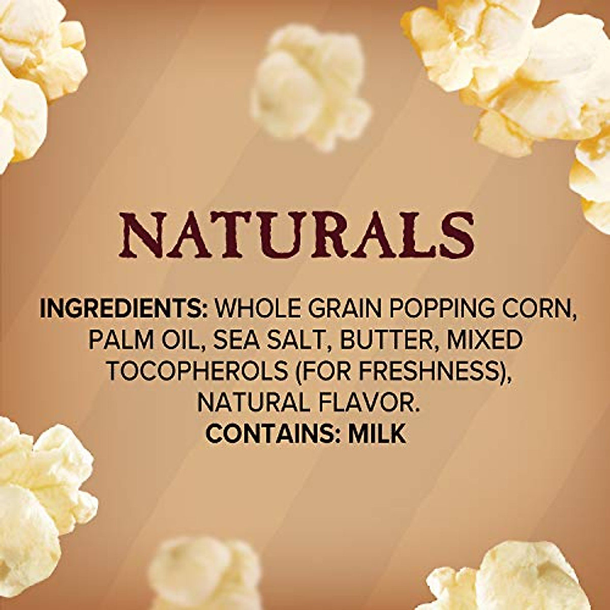 Orville Redenbacher's Naturals Microwave Popcorn, Classic Butter & Sea Salt Light Flavor, 2.69 oz., 3-Count