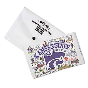 Catstudio Kansas State University Collegiate Dish & Hand Towel | Great for Kitchen, Bar, & Bathroom