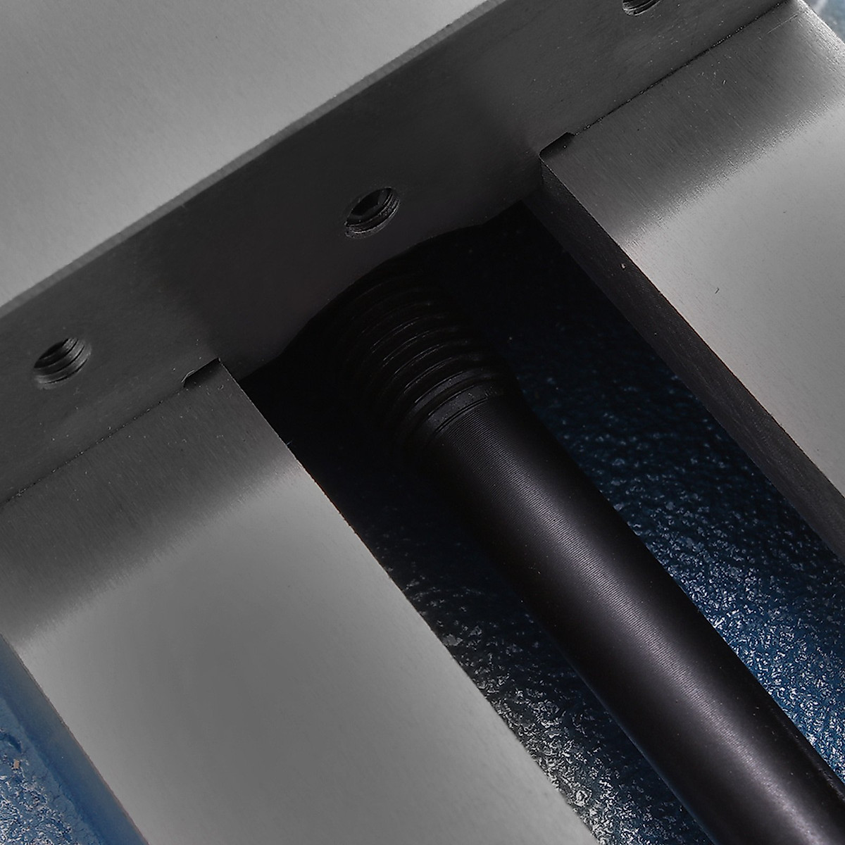 Happybuy 6 Inch ACCU Lock Down Vise Precision Milling Vice 6 Inch Jaw Width Drill Press Vise Milling Drilling Machine Bench Clamp Clamping Vice (6'')