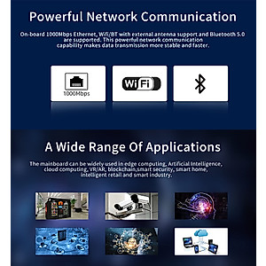 youyeetoo Rock PI 4C Plus (4C+) SBC, 4GB LPDDR4, Optional EMMC Capacity, Dual Screen,WI FI BT5.0 (UFL),Android 11/Ubuntu 20.04/Debian Bullseye