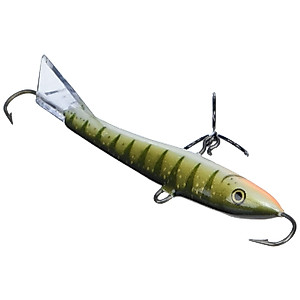 Rapala Jigging Rap 09 Fishing lure, 3.5-Inch, Glow Yellow Perch