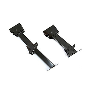 Red Hound Auto 4 Telescoping Folding Trailer Stabilizer Jacks Swing Down 1000 Lbs Support Capacity Each for RV Trailer Camper Includes Handle and Mounting Screws