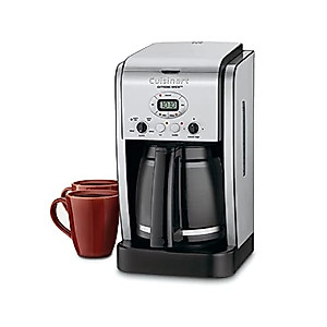 Cuisinart DCC-2650P1 Extreme Brew 12-Cup Programmable Coffeemaker, Black/Stainless Steel