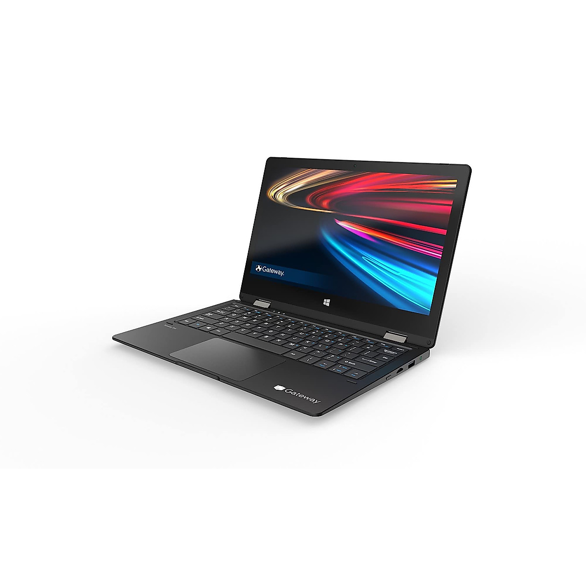Gateway11.6 FHD 2-in-1 Touchscreen Laptop Computer, Intel Celeron N3350 Up to 2.4GHz, 4GBDDR4 RAM, 64GBeMMC, Webcam, Remote Work, Windows10S,Black (Renewed)