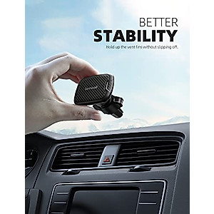 Lamicall Magnetic Phone Holder for Car, [6 Strong Magnets] Car Phone Holder Mount, Cell Phone Holder for Car, iPhone Car Holder Compatible with All Smartphone